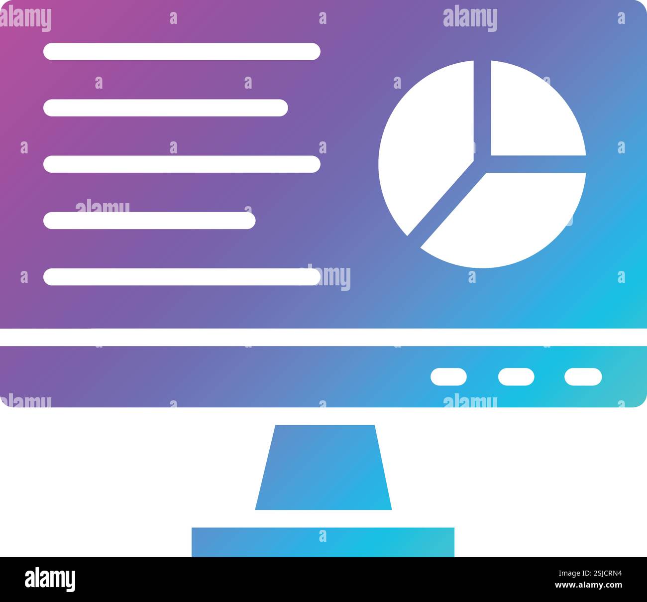 Business report glyph icon Stock Vector Images - Alamy