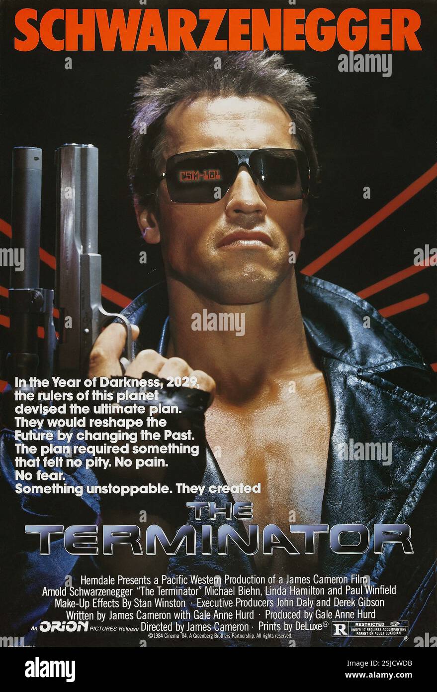 The Terminator Year: 1984 USA Arnold Schwarzenegger Director: James ...