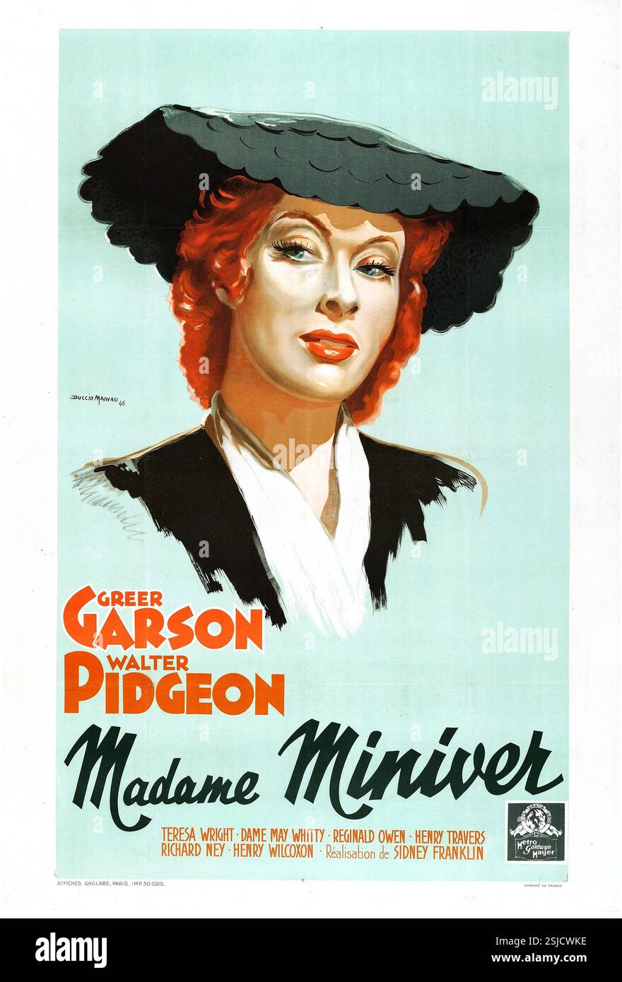Mrs. Miniver Year : 1942 USA Director: William Wyler Greer Garson ...