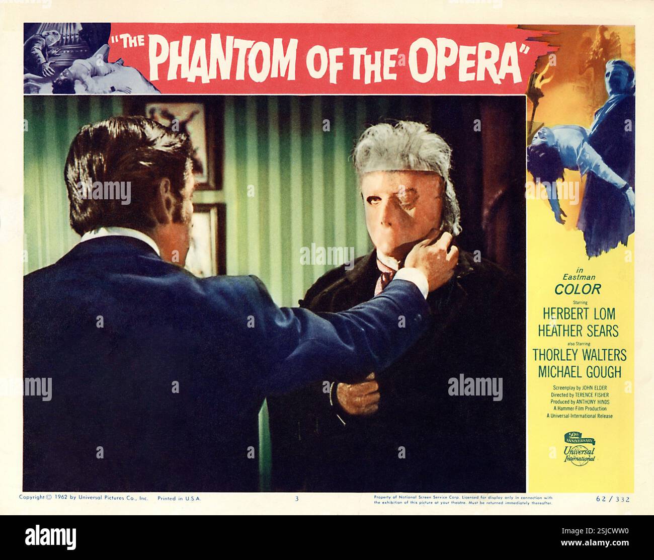 The Phantom of the Opera Year : 1962 UK Director : Terence Fisher ...