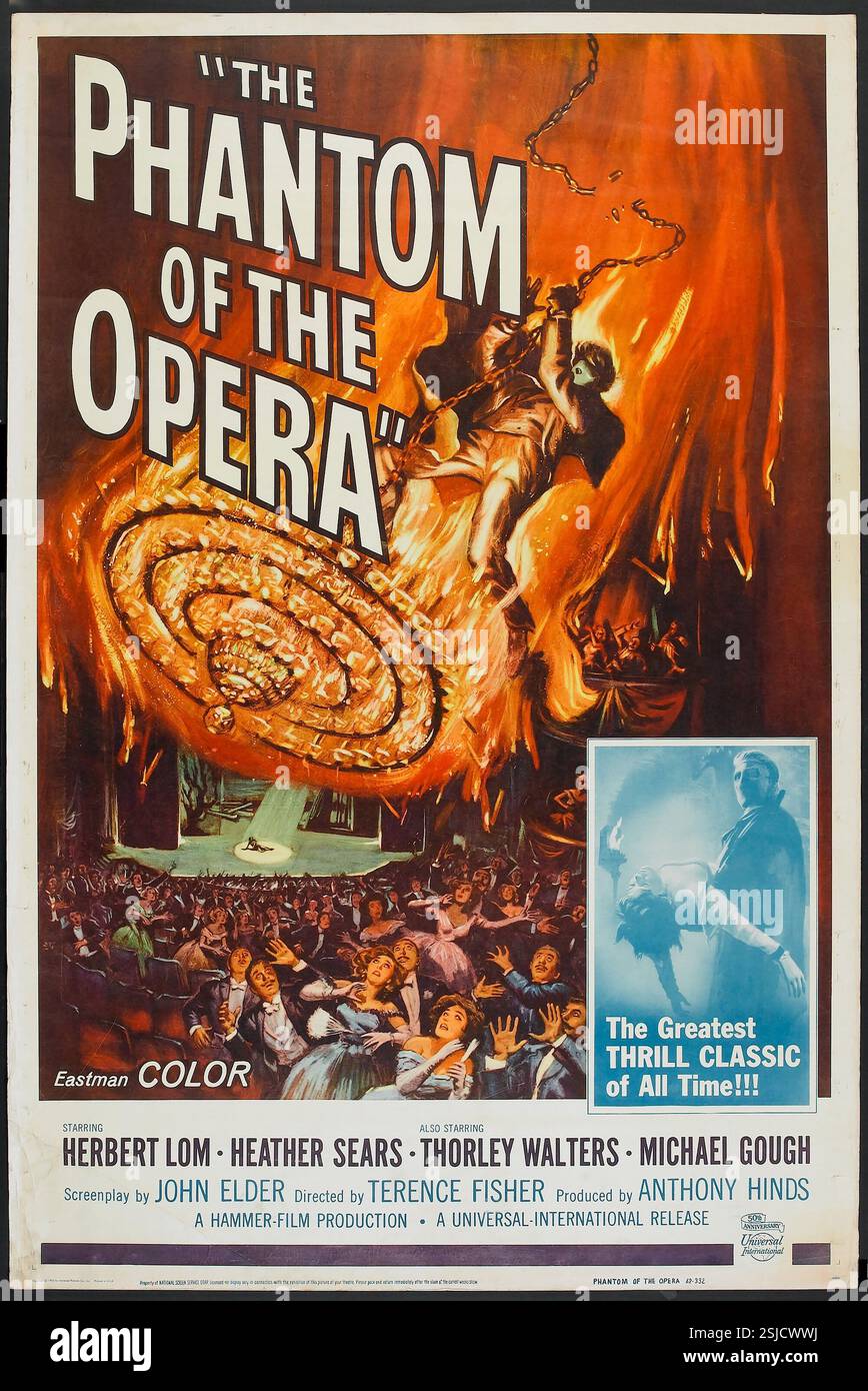 The Phantom of the Opera Year : 1962 UK Director : Terence Fisher ...