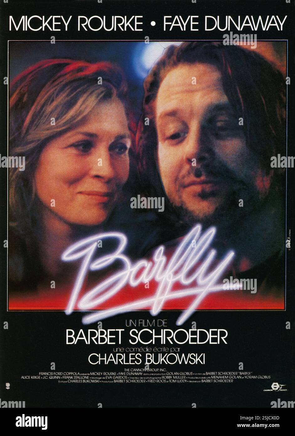 Barfly Year : 1987 USA Director : Barbet Schroeder Mickey Rourke, Faye ...