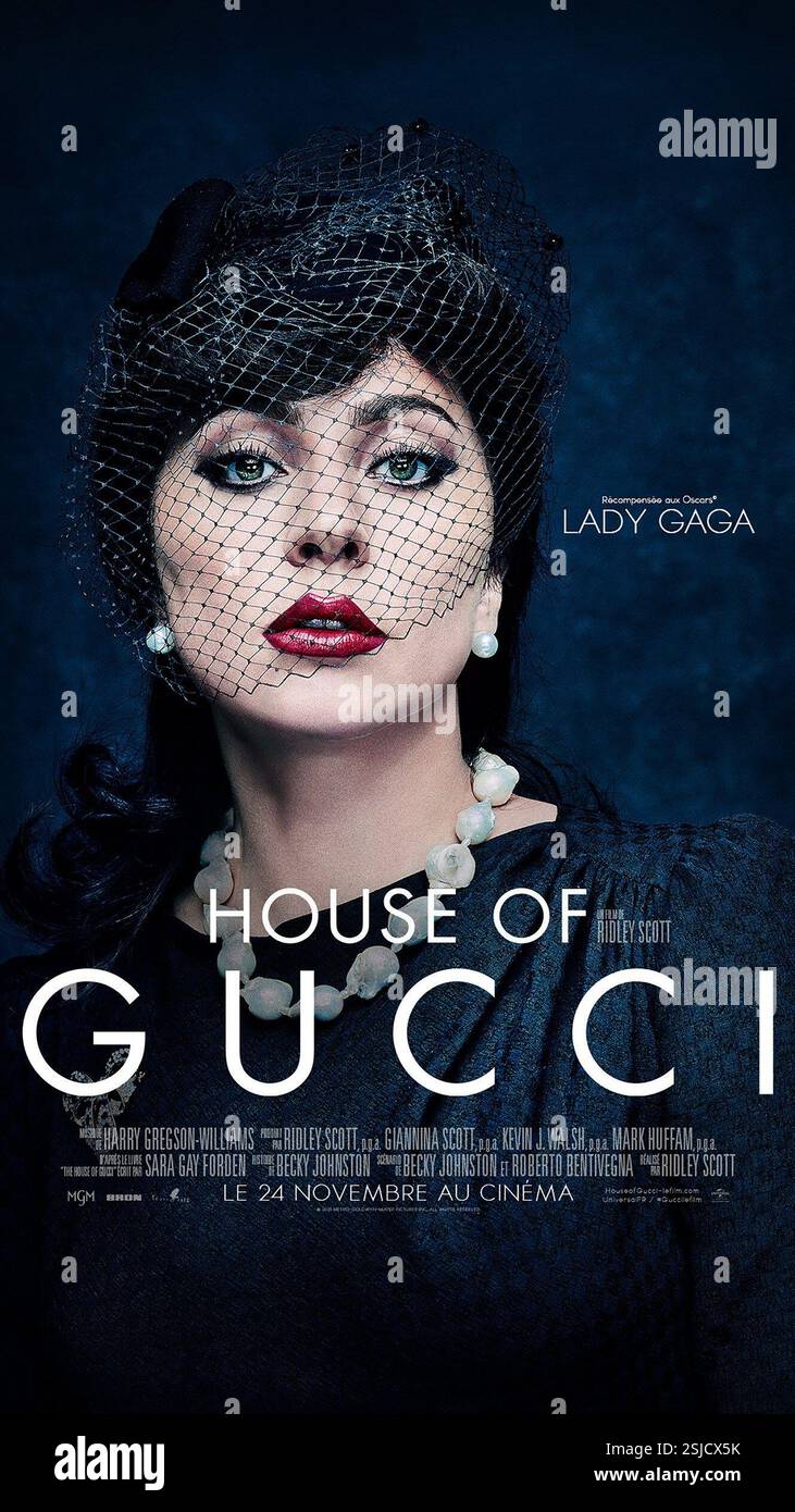 House of Gucci Year : 2021 USA / Canada Director : Ridley Scott Lady ...