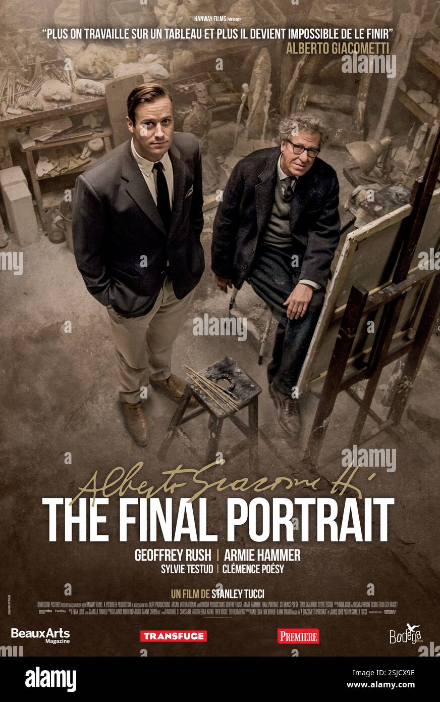 Final Portrait Year : 2017 UK Director : Stanley Tucci Armie Hammer ...