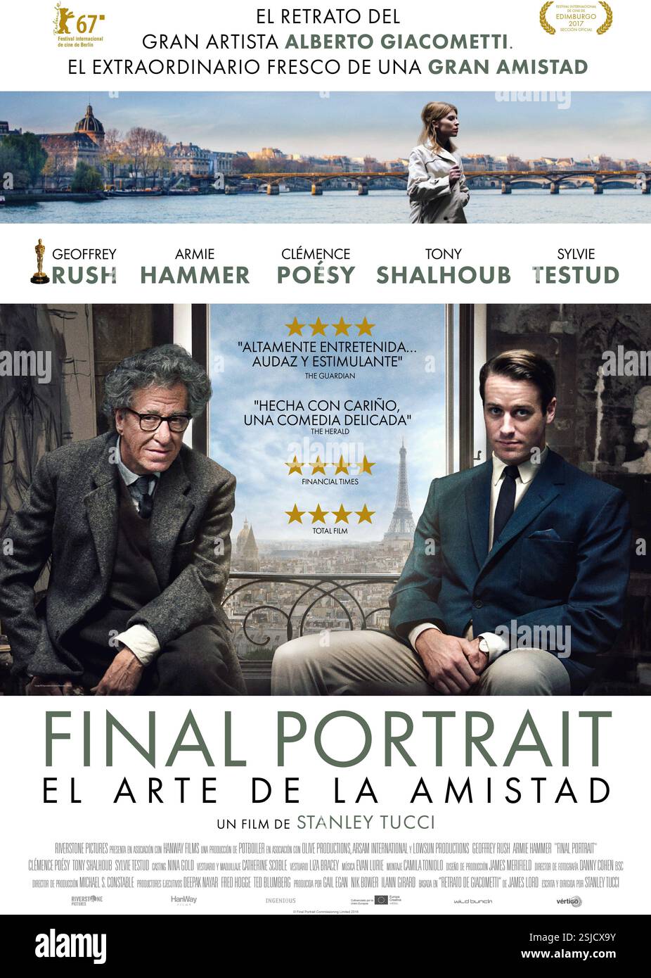 Final Portrait Year : 2017 UK Director : Stanley Tucci Geoffrey Rush ...