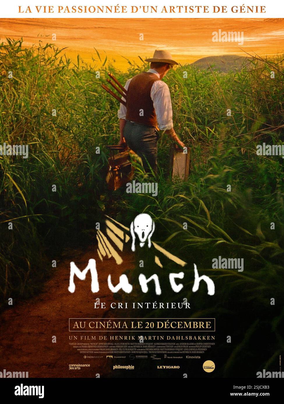 Munch Year : 2023 Norway Director : Henrik Martin Dahlsbakken French poster Stock Photo - Alamy