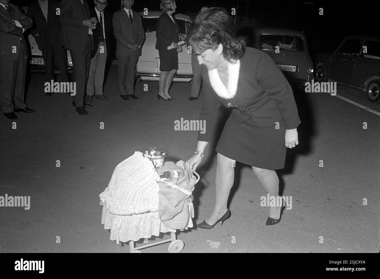 Geburtstagsparty der TV-Programmzeitschrift «Tele», 1967#Birthday party ...