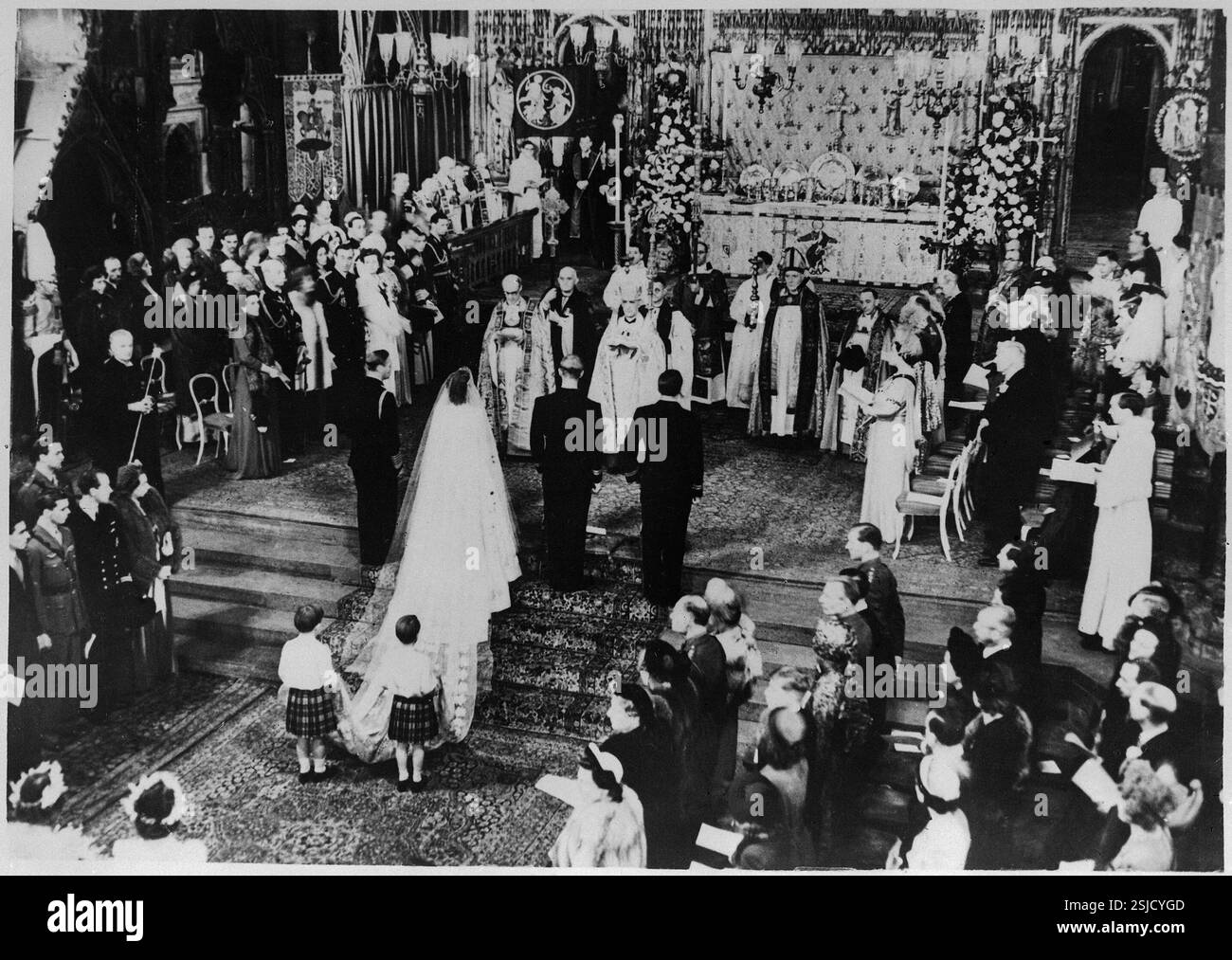 Hochzeit von Elizabeth II. und Lt. Philip Mountbatten#Wedding of ...