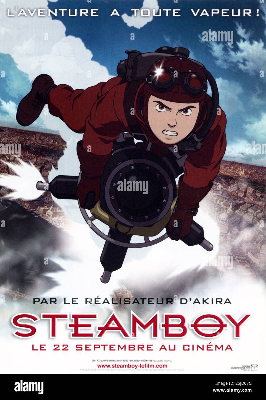 Steamboy Suchîmubôi Year: 2004 - Japan Director: Katsuhiro Ôtomo French poster Animation Stock ...