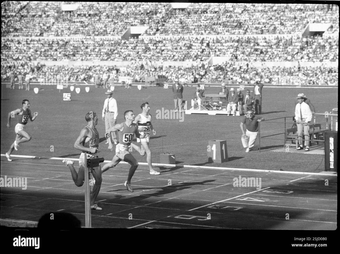 Rom 1960: 400m Hürden; erstes Halbfinale#Rome 1960: 400m hurdles; first ...