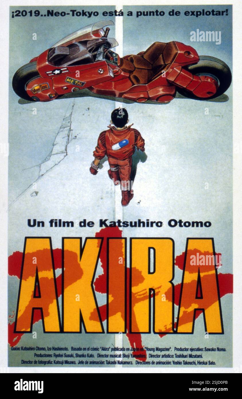 Akira Year: 1988 Japan Director: Katsuhiro Ôtomo Animation Spanish ...