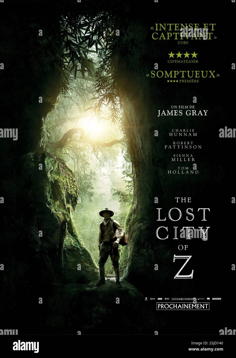 The Lost City of Z Year : 2017 USA Director : James Gray French poster Stock Photo - Alamy
