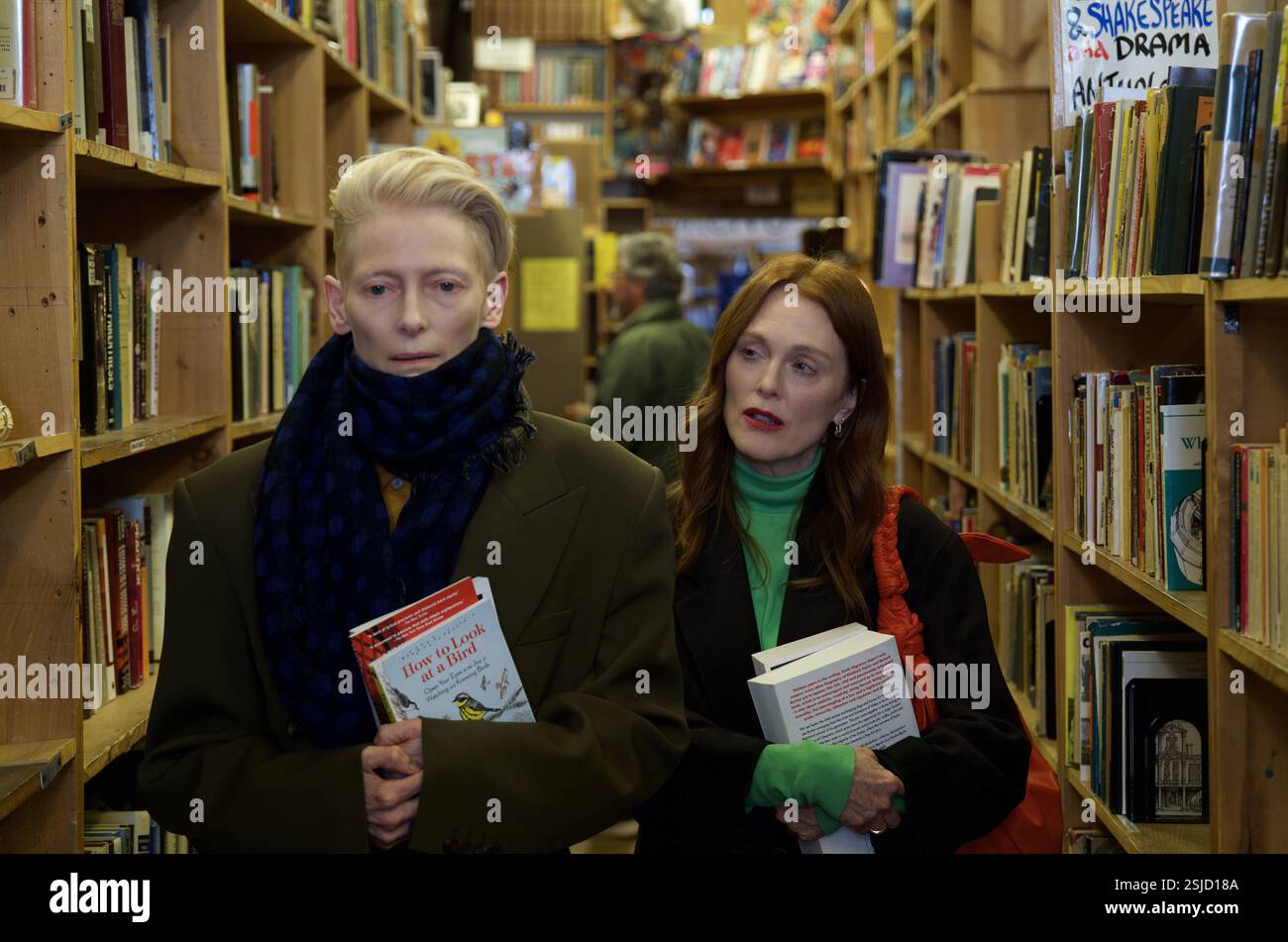 The Room Next Door Year : 2024 Spain / USA Director : Pedro Almodóvar Tilda Swinton, Julianne ...