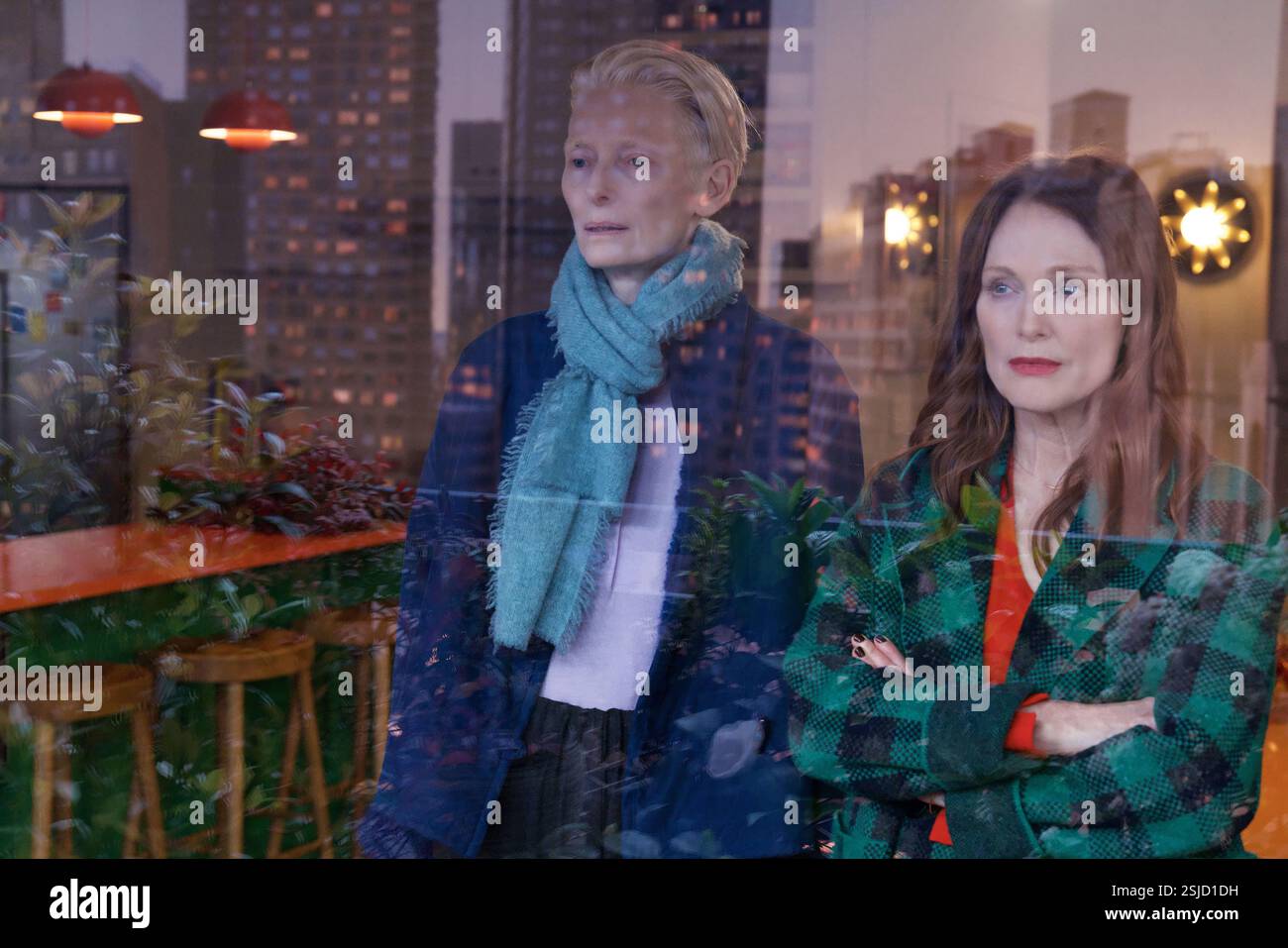 The Room Next Door Year : 2024 Spain / USA Director : Pedro Almodóvar Tilda Swinton, Julianne ...