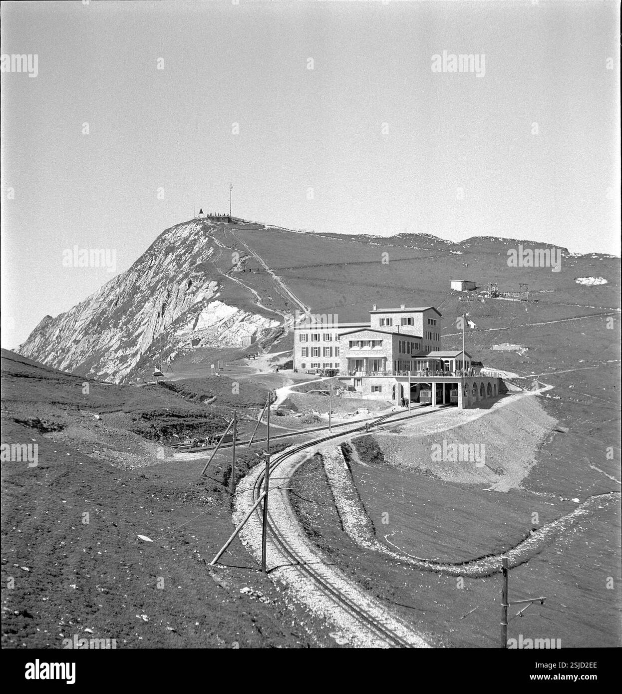 Les Rochers de Naye, 1945#Les Rochers de Naye, 1945- RDB BY DUKAS Stock ...