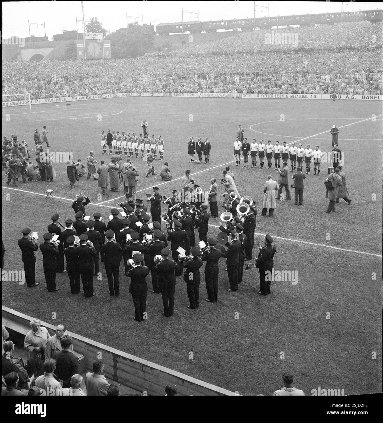 Fussball-WM-Halbfinal 1954: Deutschland - Oesterreich#Football WC semi ...