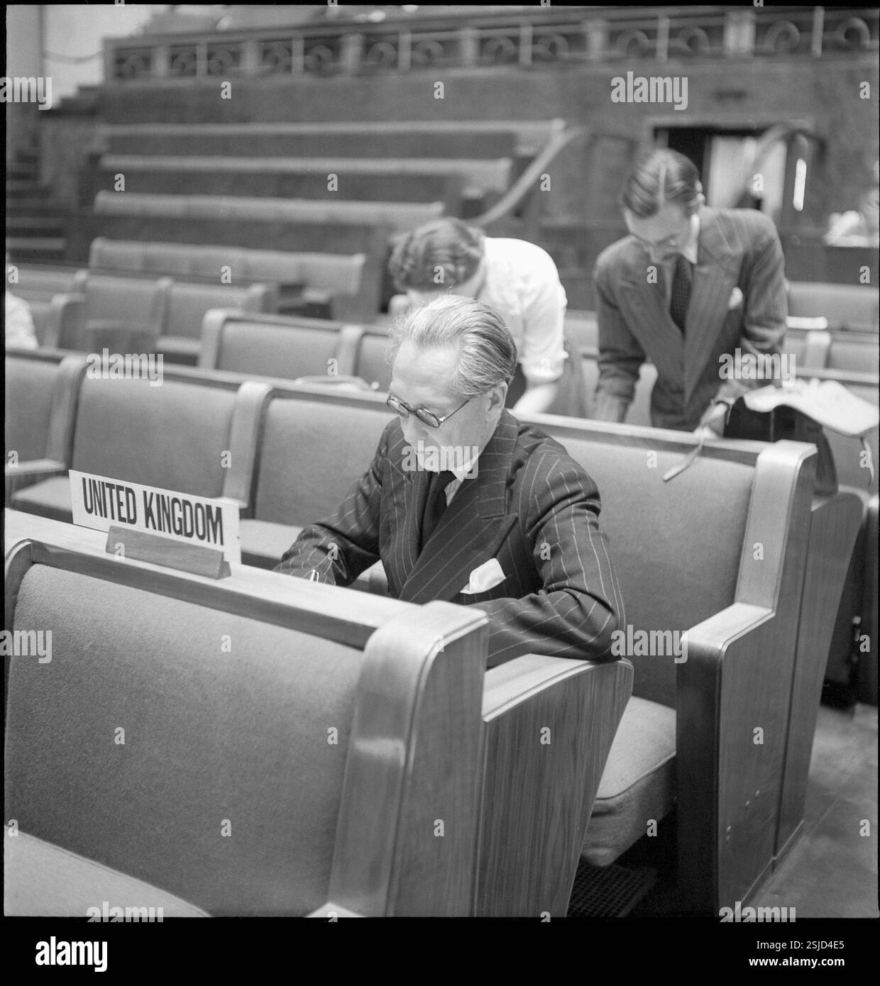 Philip Noel Baker 1946#Philip Noel Baker 1946- RDB BY DUKAS Stock Photo ...