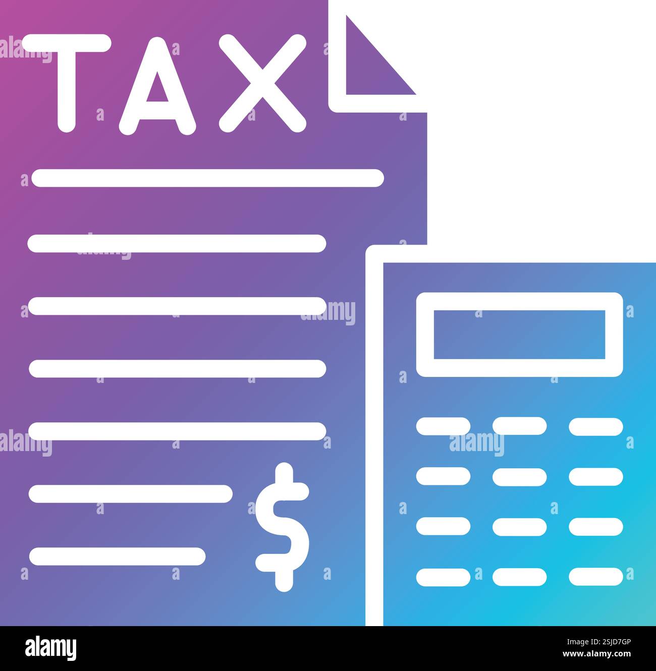 Tax payment design Stock Vector Images - Alamy