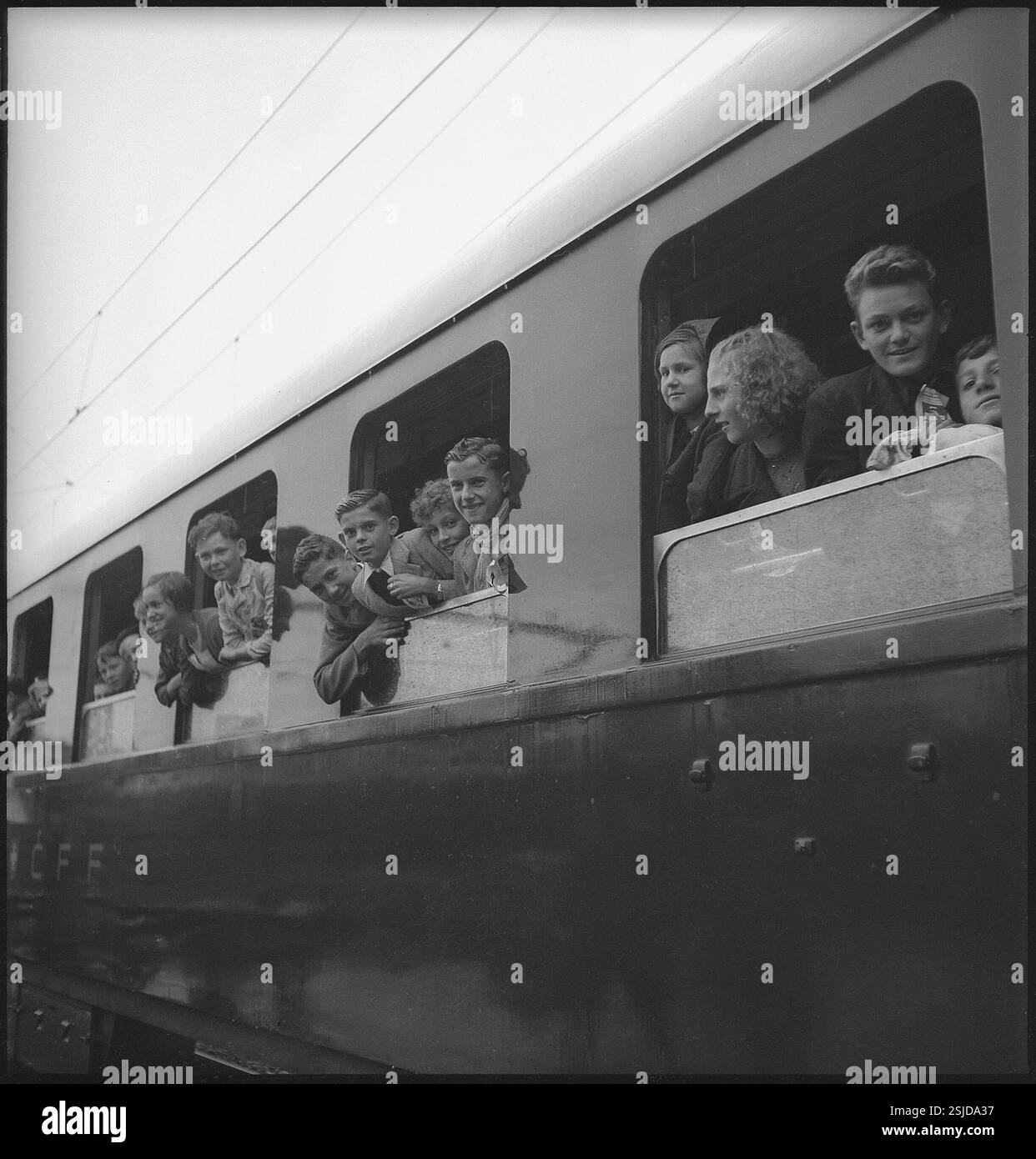 Ankunft Auslandschweizer-Kinder in der Schweiz 1943#Arrival expatriate ...