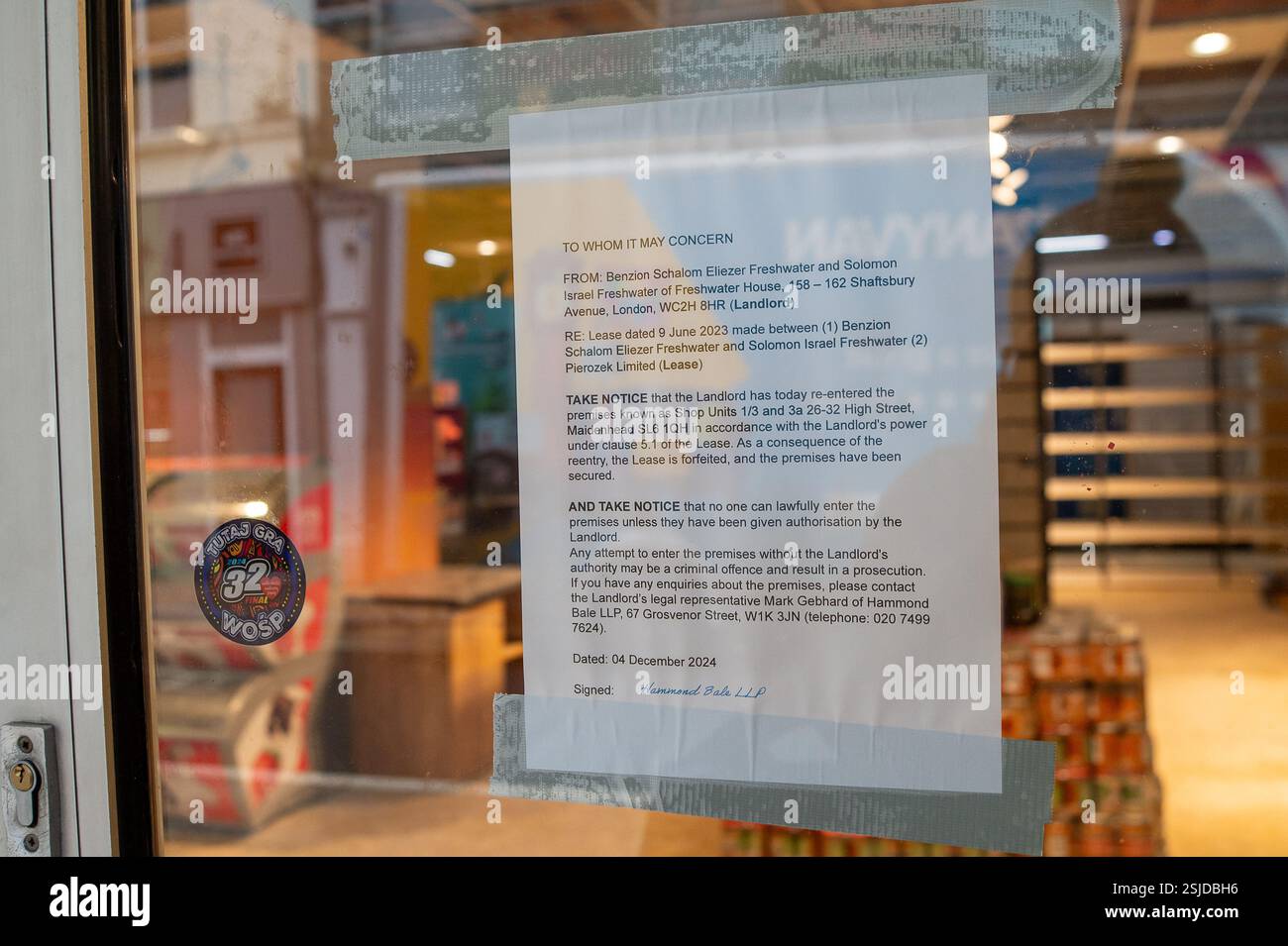 Closed shops high street 2025 hi-res stock photography and images - Alamy