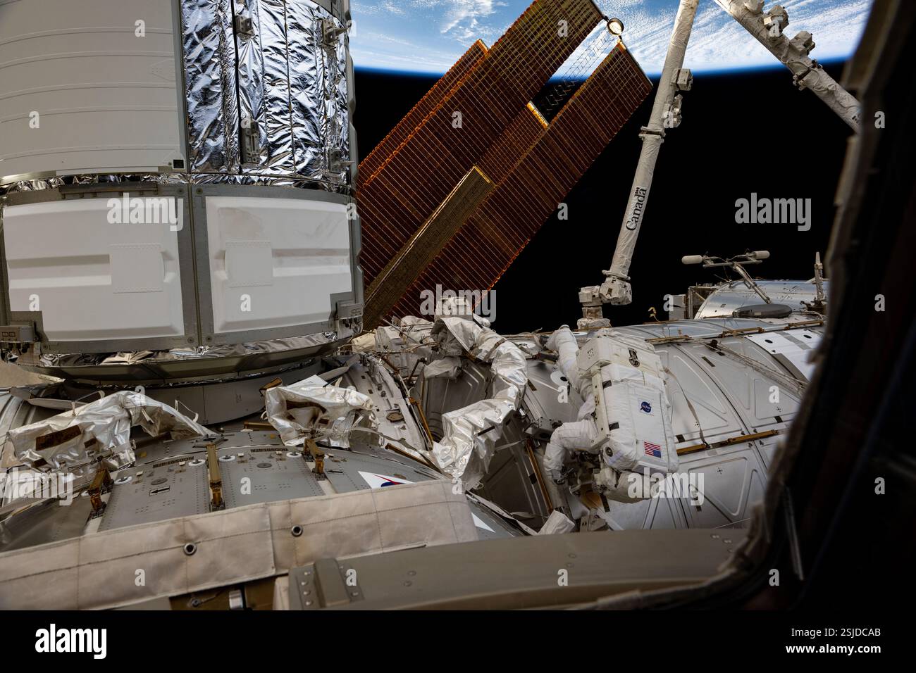 International Space Station, Earth Orbit. 30 January, 2025. NASA ...
