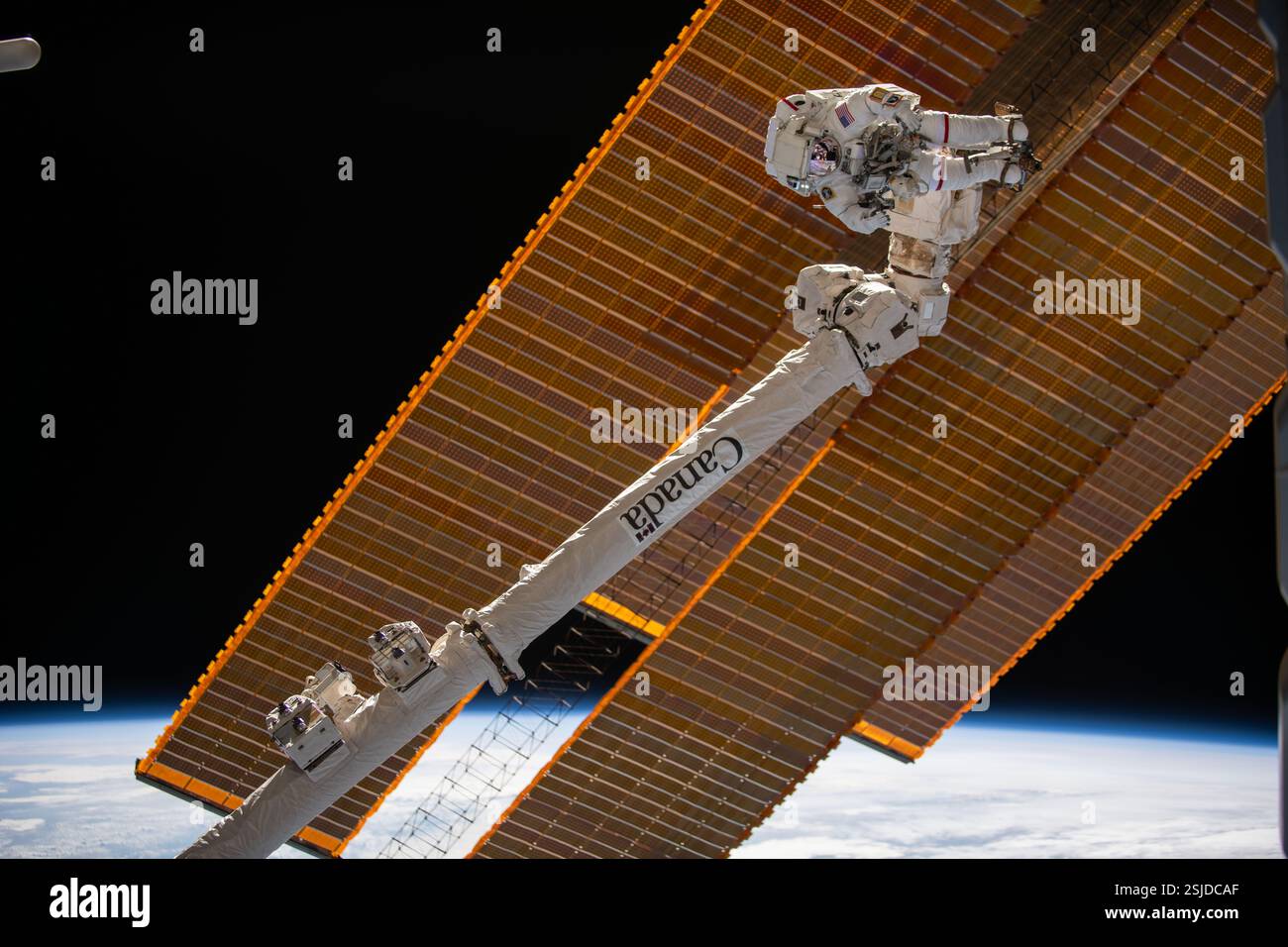 International Space Station, Earth Orbit. 30 January, 2025. NASA ...