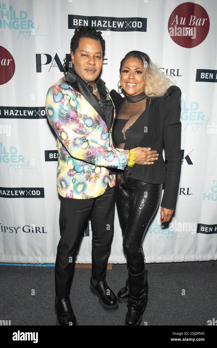Ty-Ron Mayes and Crystal Waters attends the Park Magazine Cover Launch ...