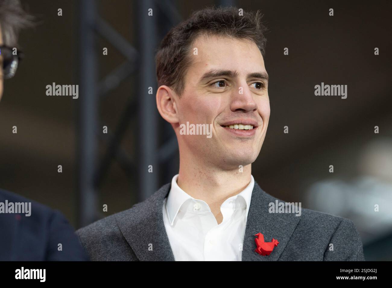 Paris, France. 11th Feb, 2025. Arthur Mensch, CEO of Mistral AI during ...