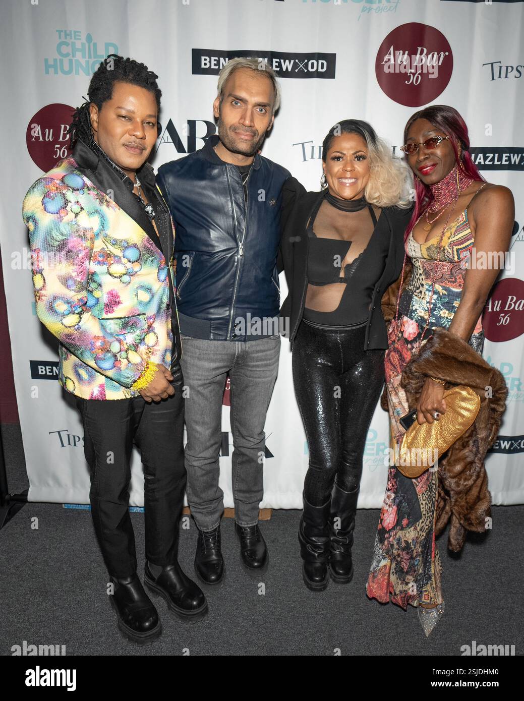 Ty-Ron Mayes, Jeetendr Sehdev, Crystal Waters and Tinu attends the Park ...