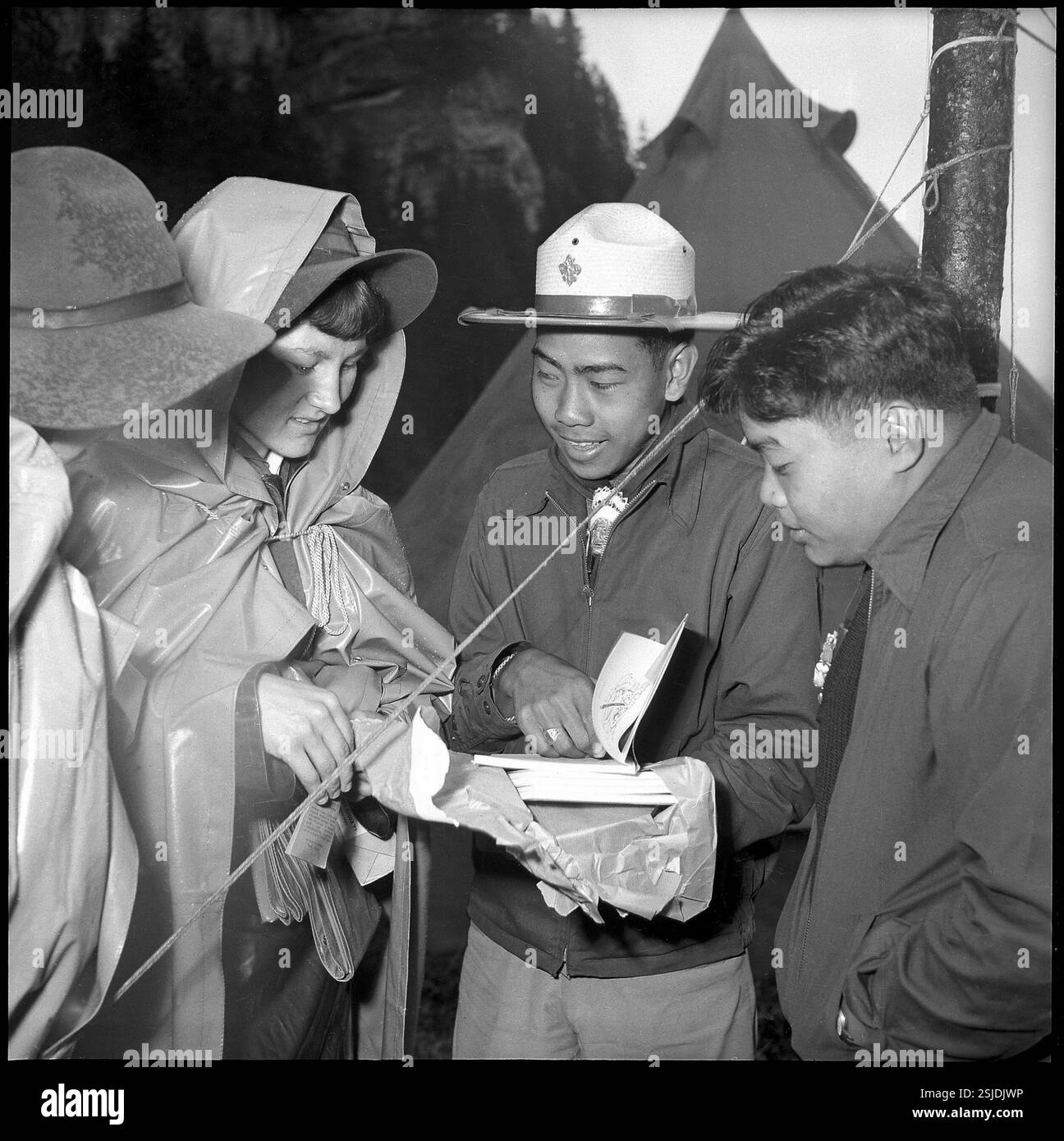 Der 5. Welt-Rover-Moot in Kandersteg, 1953#the 5th World Rover Moot in ...