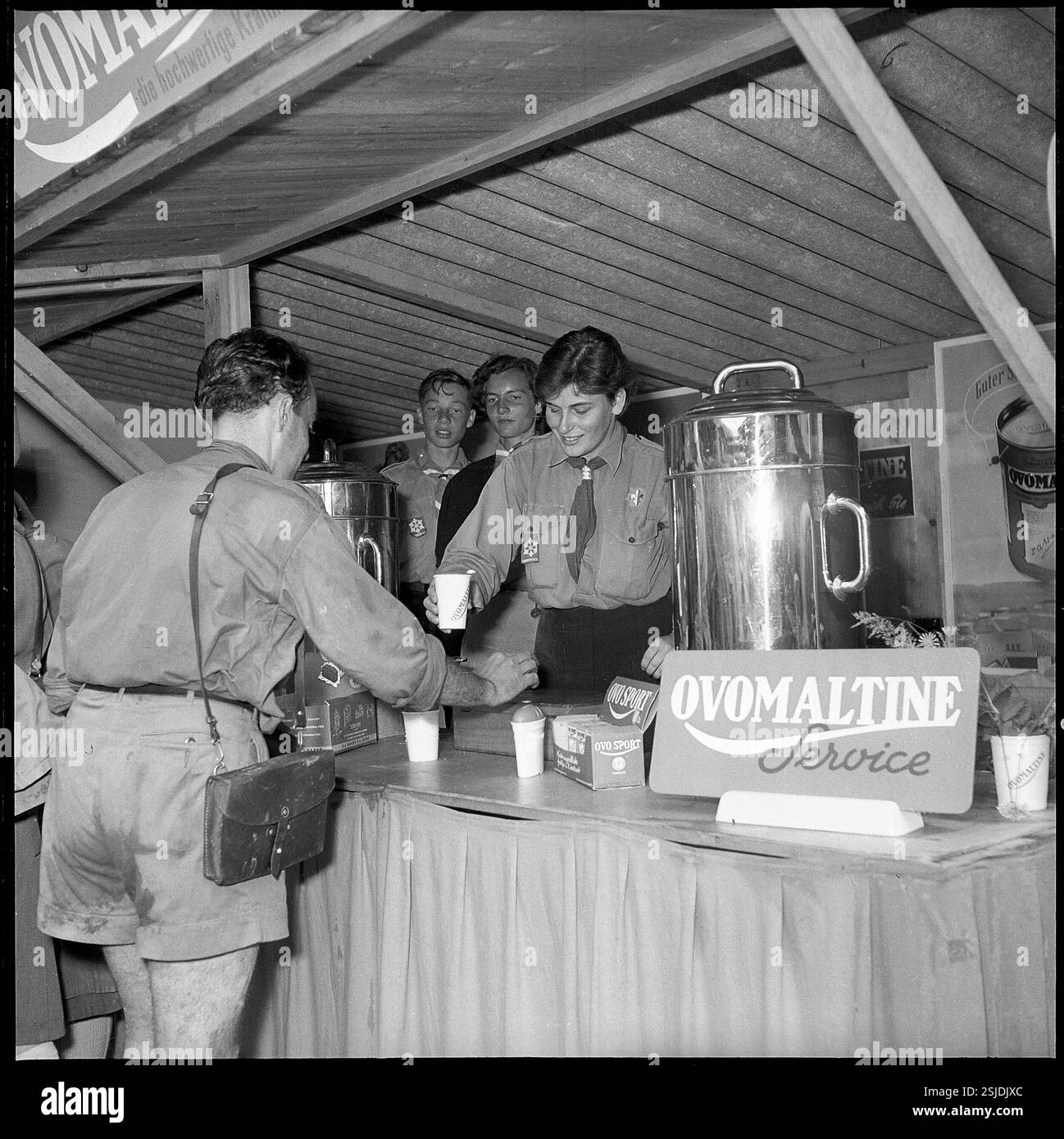Der 5. Welt-Rover-Moot in Kandersteg, 1953#the 5th World Rover Moot in ...