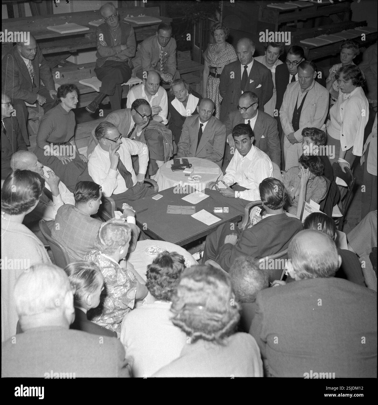 Bridge-Turnier, Europameisterschaften 1954 in Montreux: Aegypten ...
