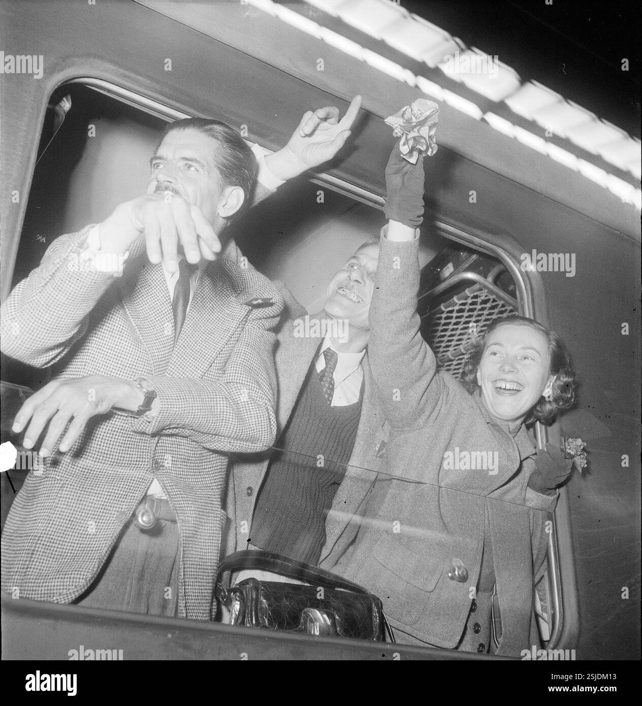 Expeditionsleiter Alfred Sutter, Dr. Wyss-Dunant und Annelies Lohner# ...