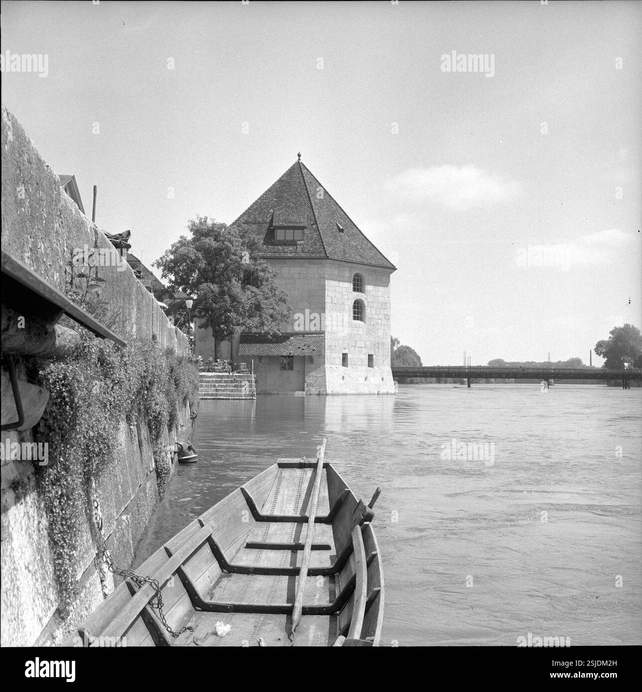 Solothurn, das Landhaus nach dem Wiederaufbau 1958#Solothurn, the ...