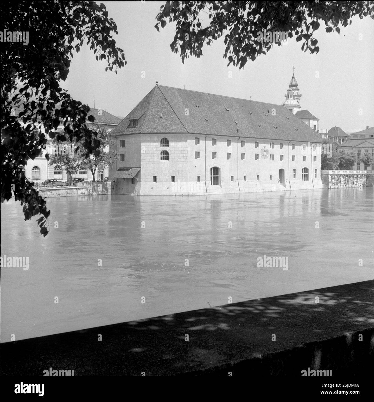Solothurn, das Landhaus nach dem Wiederaufbau 1958#Solothurn, the ...