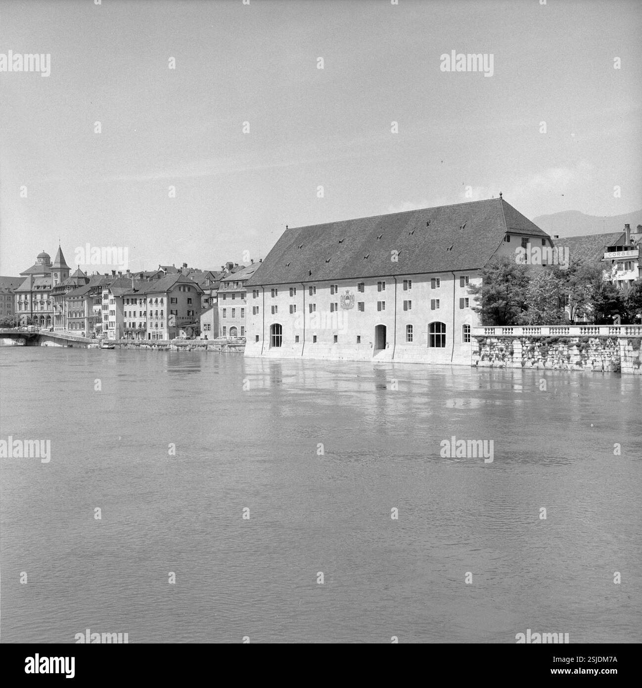 Solothurn, das Landhaus nach dem Wiederaufbau 1958#Solothurn, the ...