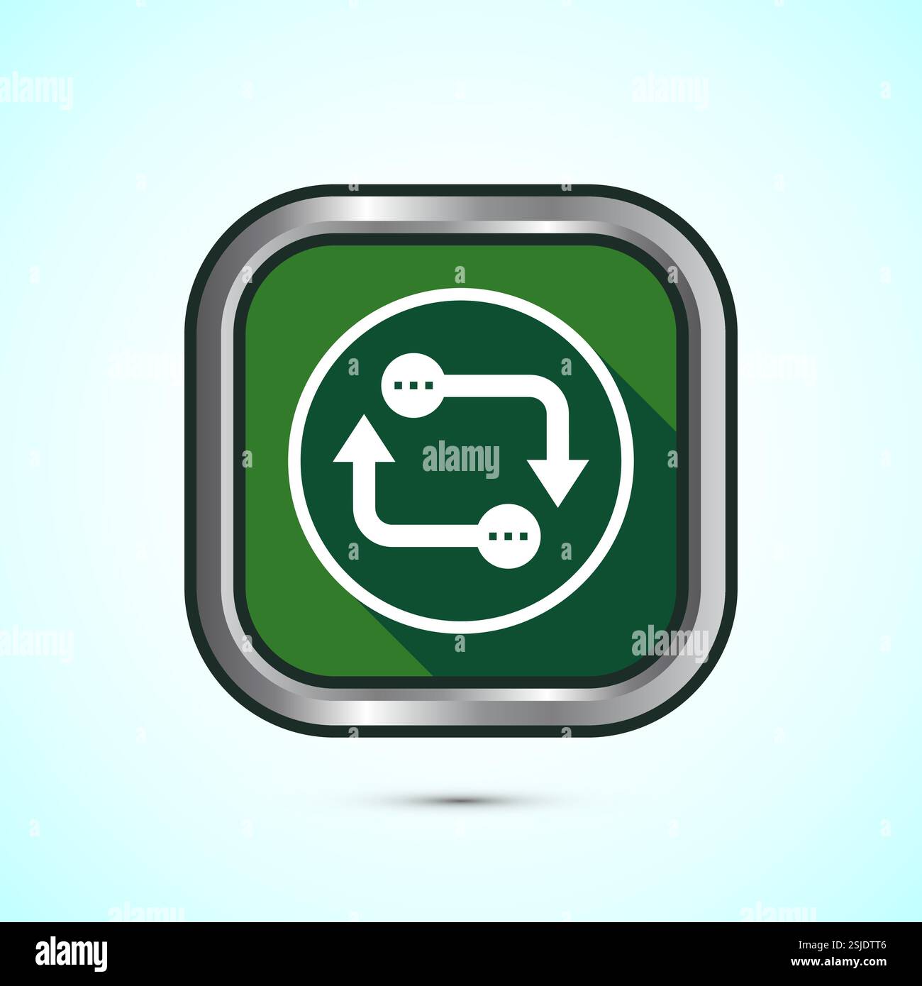 Data exchange icon design illustration, Data transfer sign for apps and ...