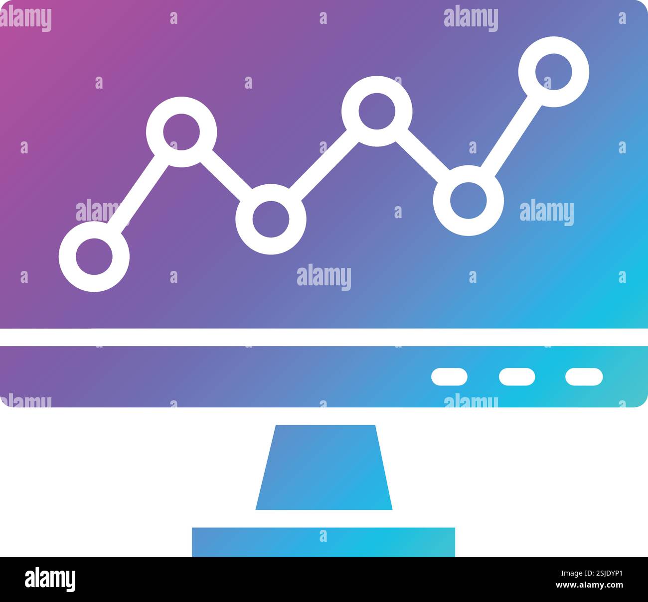 Bar chart thin line Cut Out Stock Images & Pictures - Alamy
