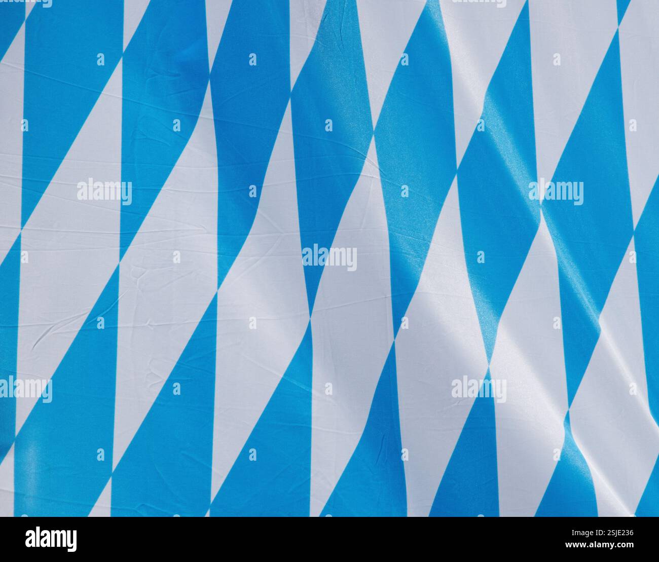 Bavaria flag with diamonds Stock Photo - Alamy