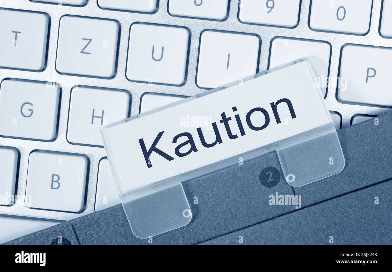 Deposit folder on computer keyboard hi-res stock photography and images ...