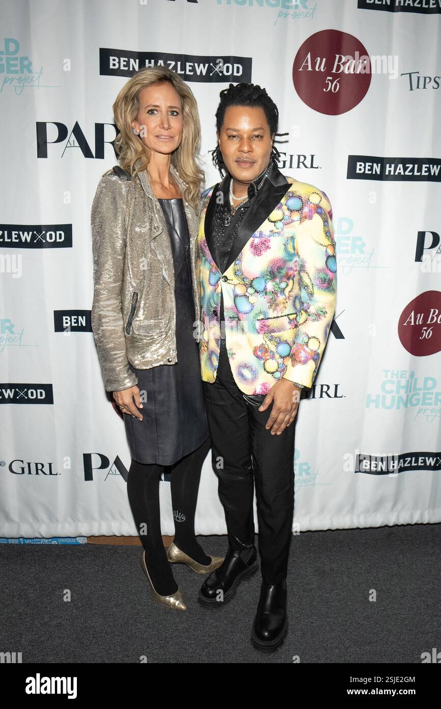 Lady Victoria Hervey and Ty-Ron Mayes attends the Park Magazine Cover ...