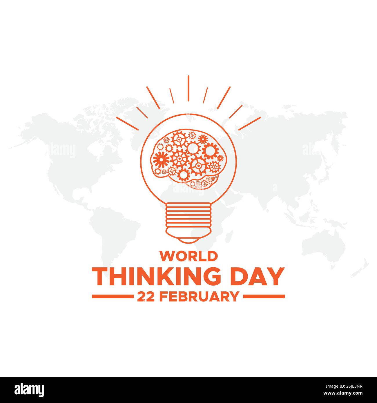 World Thinking Day celebration around the world. Vector Illustration ...