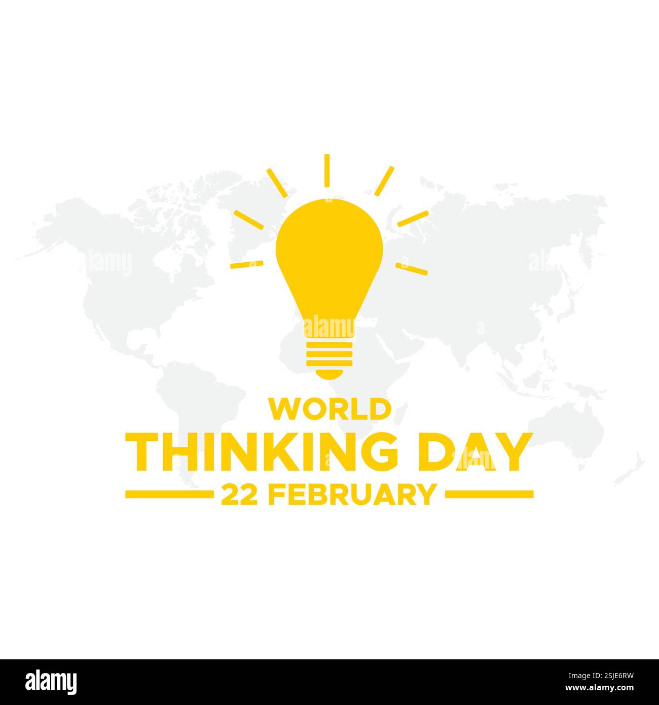 World Thinking Day celebration around the world. Vector Illustration ...