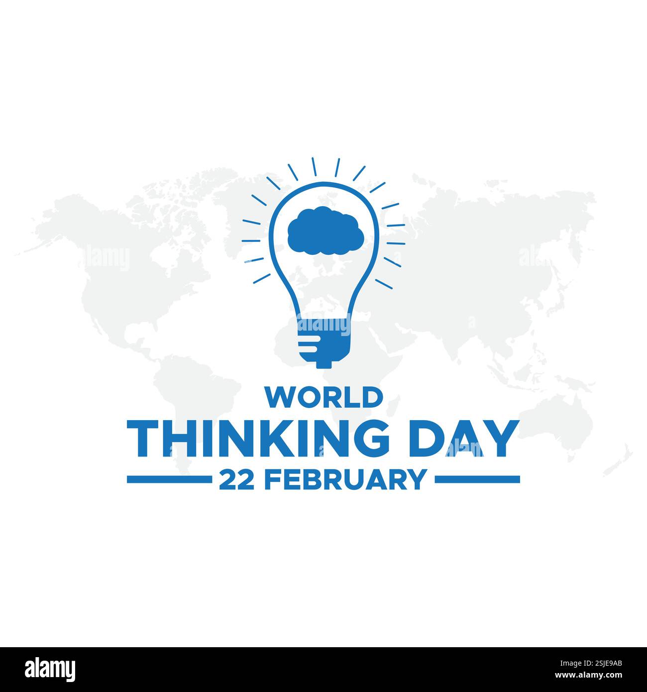 World Thinking Day celebration around the world. Vector Illustration ...