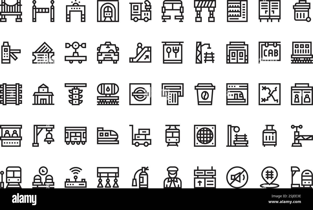 Train buffer Stock Vector Images - Alamy