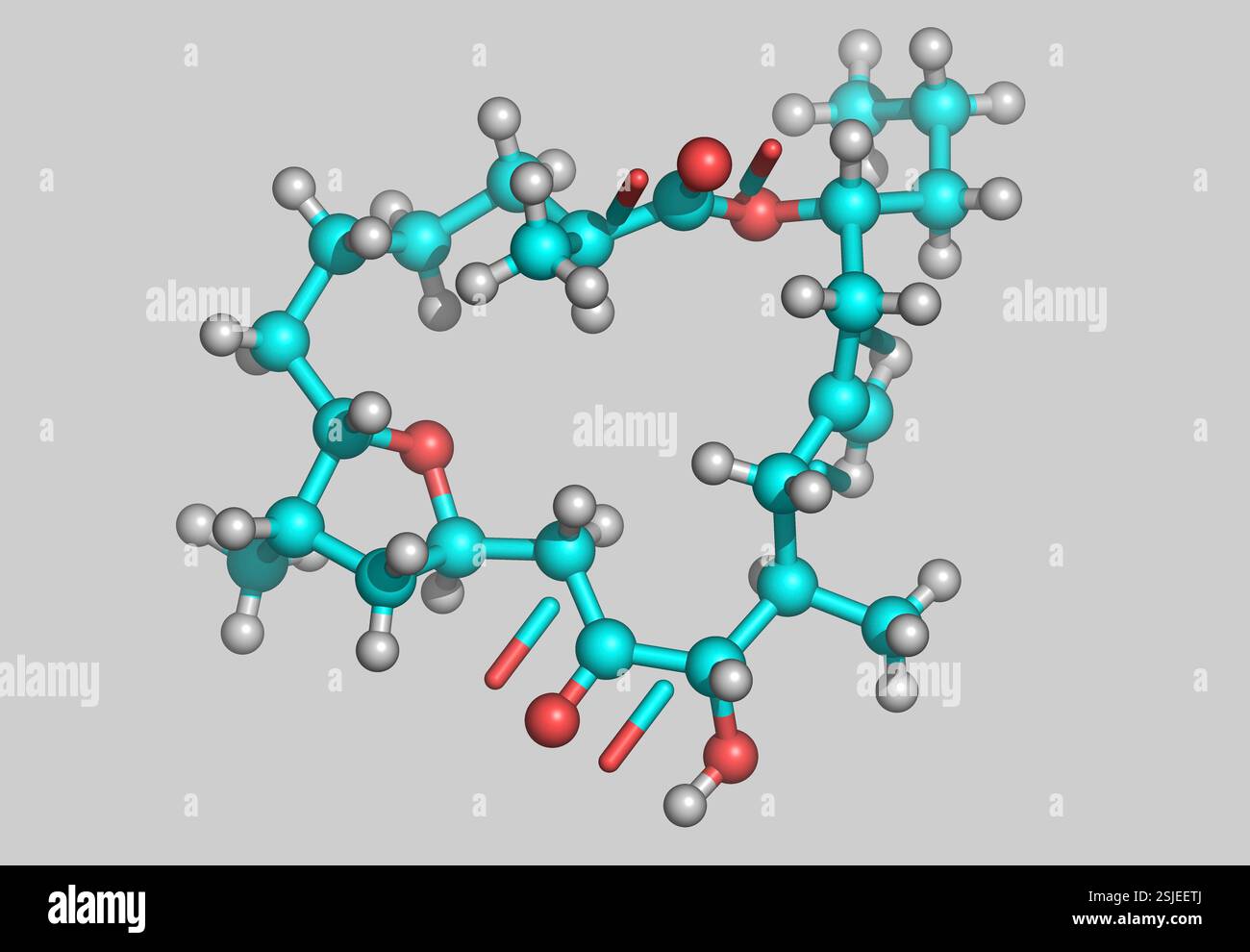 Chemical compound as a molecular model Stock Photo - Alamy