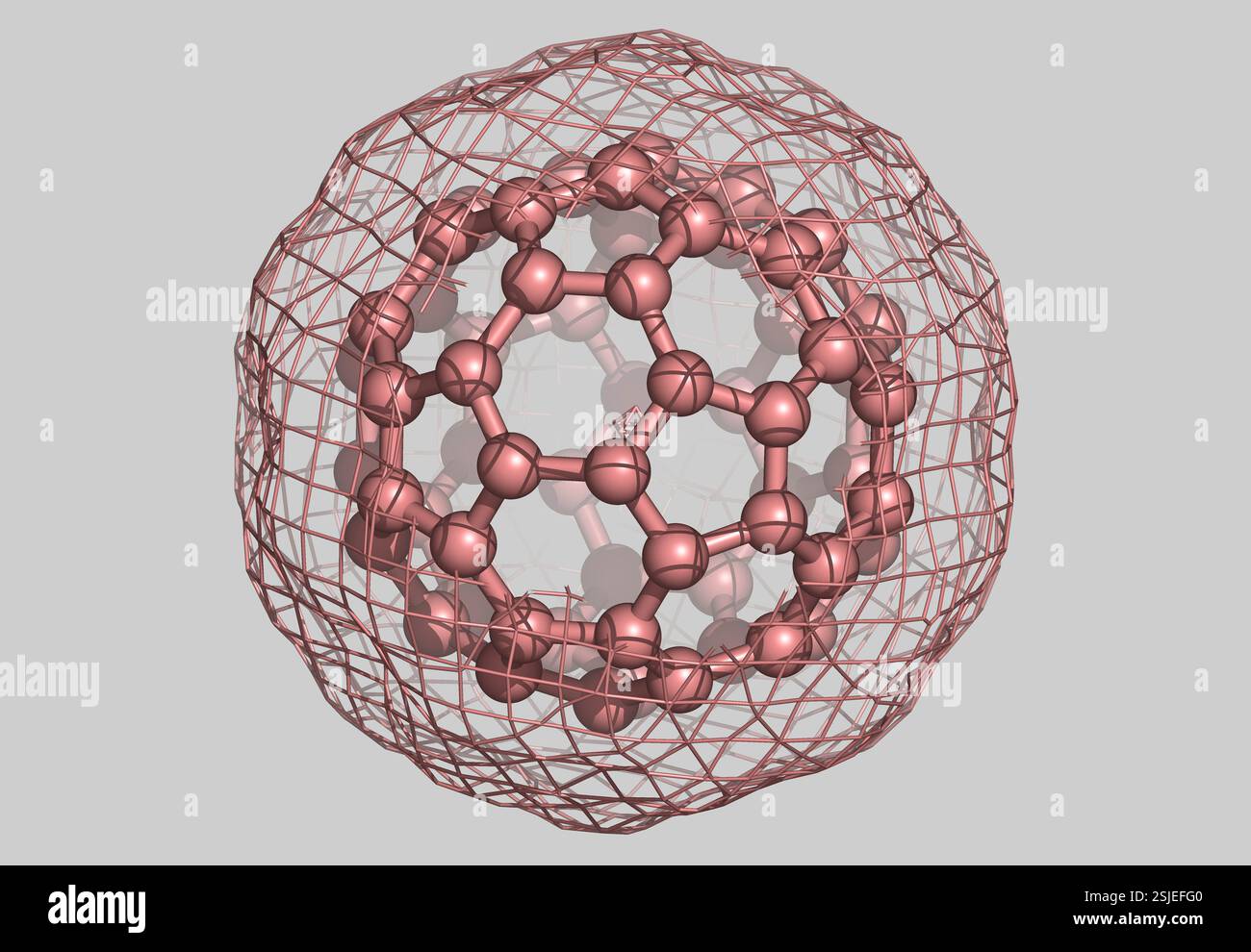Carbon molecule as a molecular model Stock Photo - Alamy