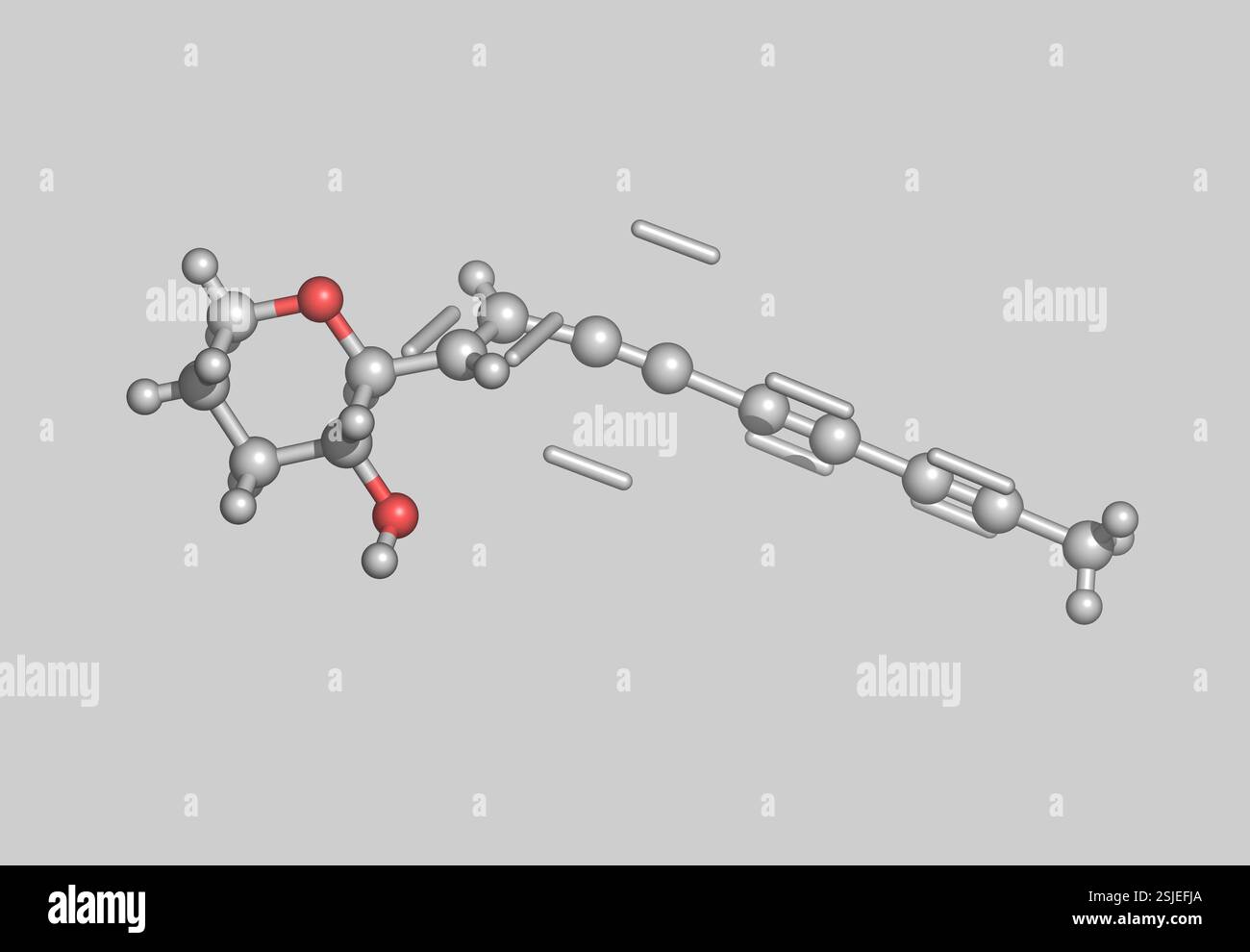 Chemical compound as a molecular model Stock Photo - Alamy