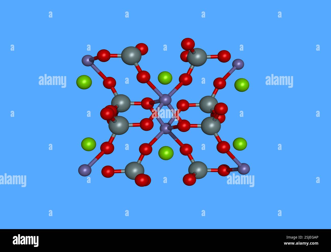Mineral augite as a molecular model Stock Photo - Alamy