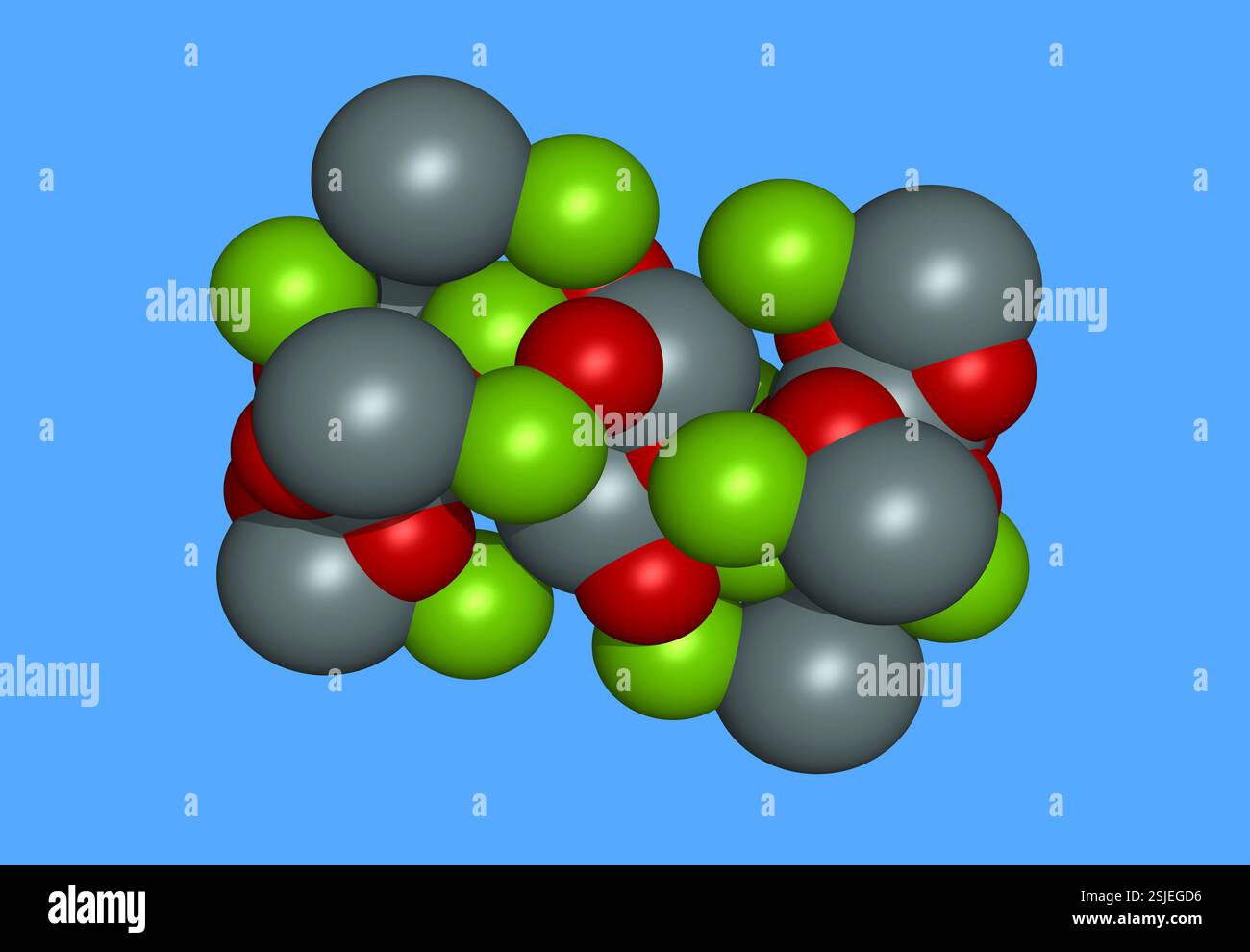 Mineral magnesium silicate as a molecular model Stock Photo - Alamy